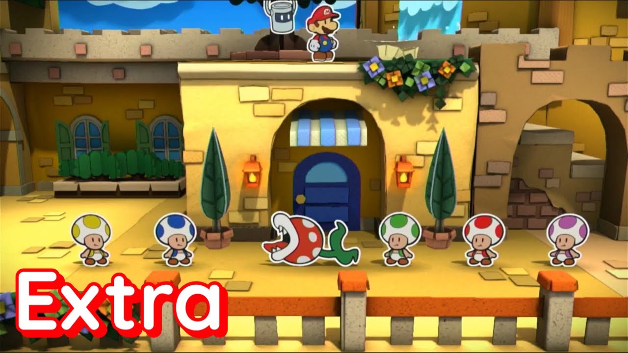 Let's Play Paper Mario Color Splash. Extra: Piper Sidequest - YouTube