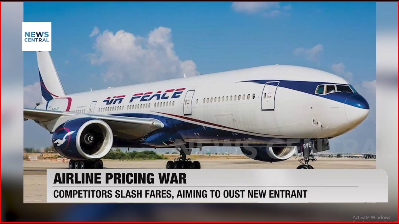 Airline Pricing War: Competitors Slash Fares to Counter Air Peace - YouTube