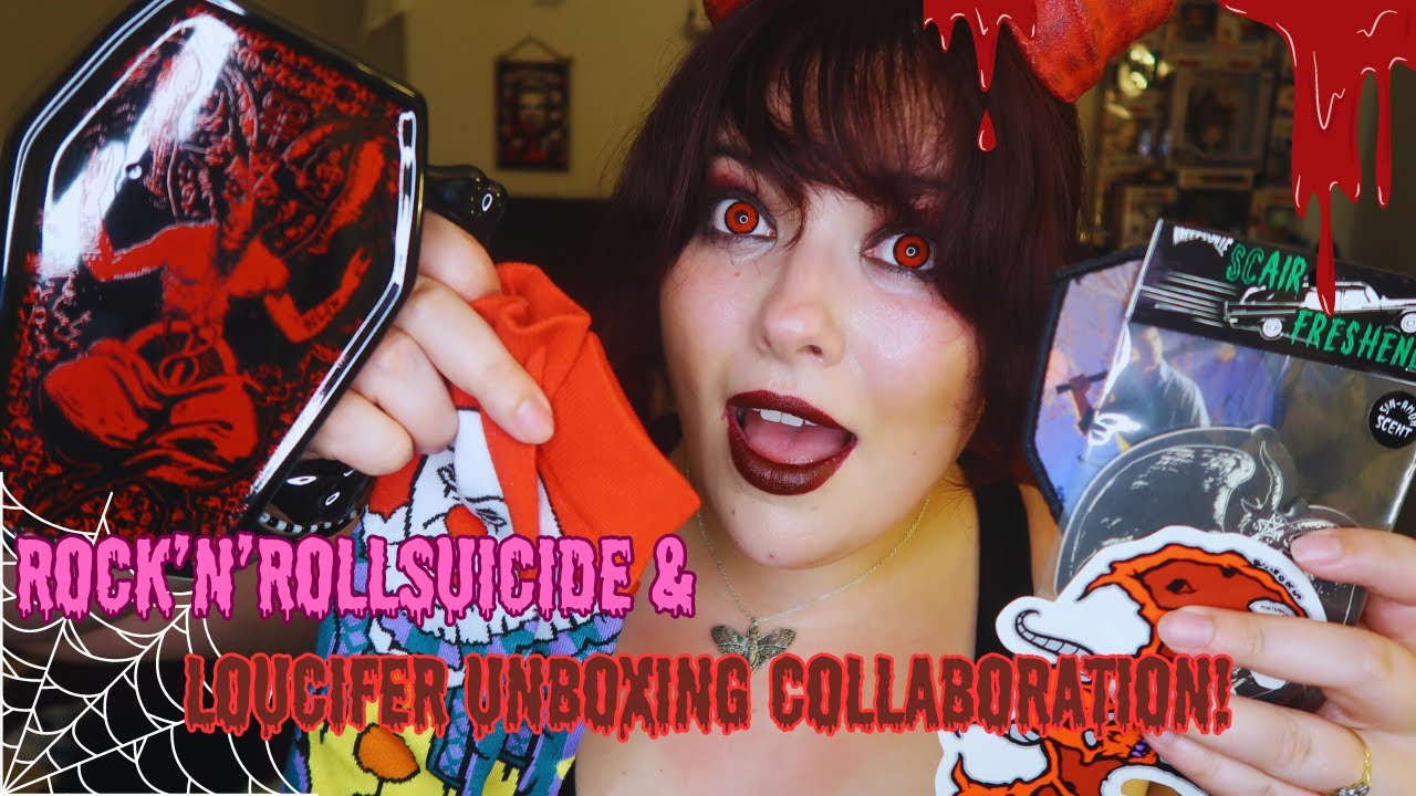 RockNRollSuicide's FIRST EVER UNBOXING! Horror/Rock Mystery Box ...