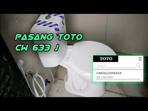 TOTO CW 633 J - Pemasangan closed duduk Toto paling gampang #closed # ...