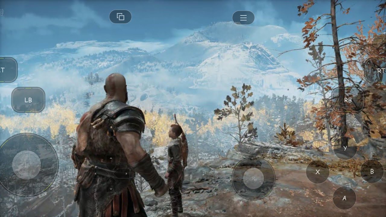 GOW 4 { GOD OF WAR 4 2018 } PLAY ON ANDROID 60FPS SETTING HIGH... Game ...