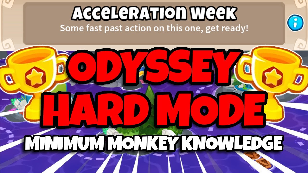 BTD6 Odyssey Tutorial • Minimum Monkey Knowledge • Acceleration Week ...