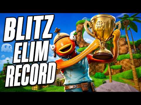 **NEW** FORTNITE BLITZ ELIMINATION RECORD!