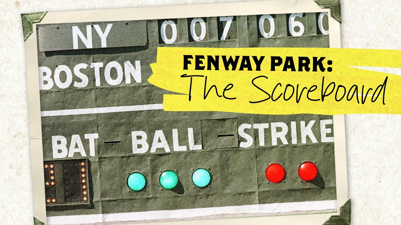 Travel Journal | Fenway Park: Red Sox Scoreboard Keeps it Old School ...