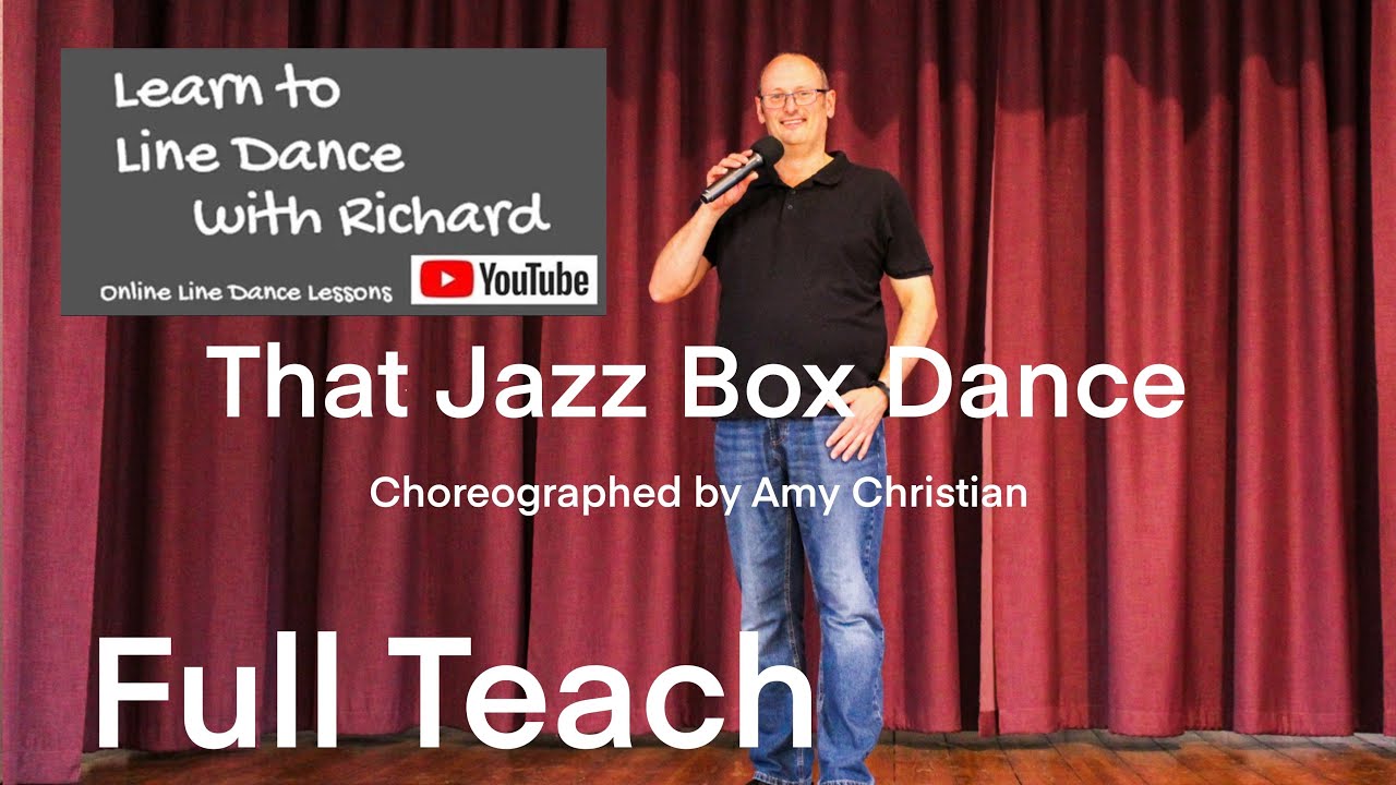 ABSOLUTE BEGINNER LINE DANCE LESSON 58 - That Jazz Box Dance - Part 1 ...