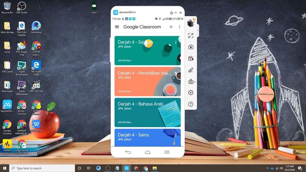 Cara Install Aplikasi Google Classroom pada Telefon Pintar Android ...