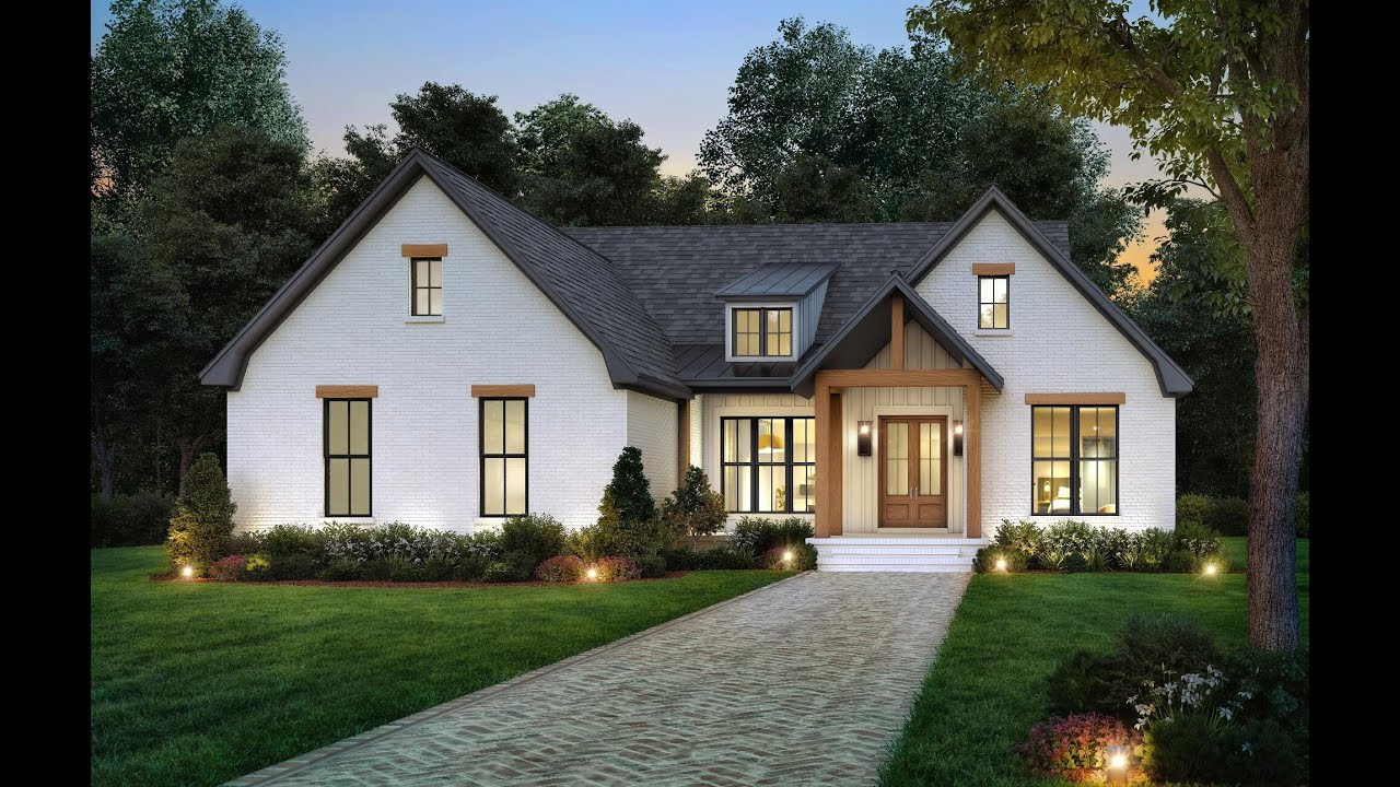 Barclay House Plan 1690 Video - YouTube