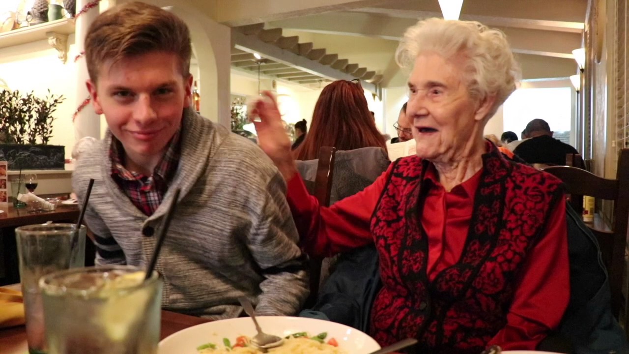How to make a 94 year olds day - YouTube