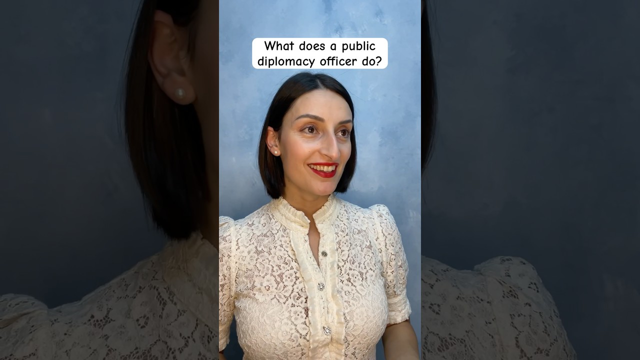 What does a Public Diplomacy Officer do? #diplomat #foreignservice ...