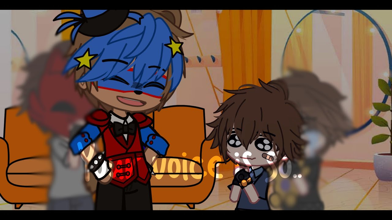 “Your voice is so..” | GlamMike theory | FNaF/Security Breach | Gacha ...