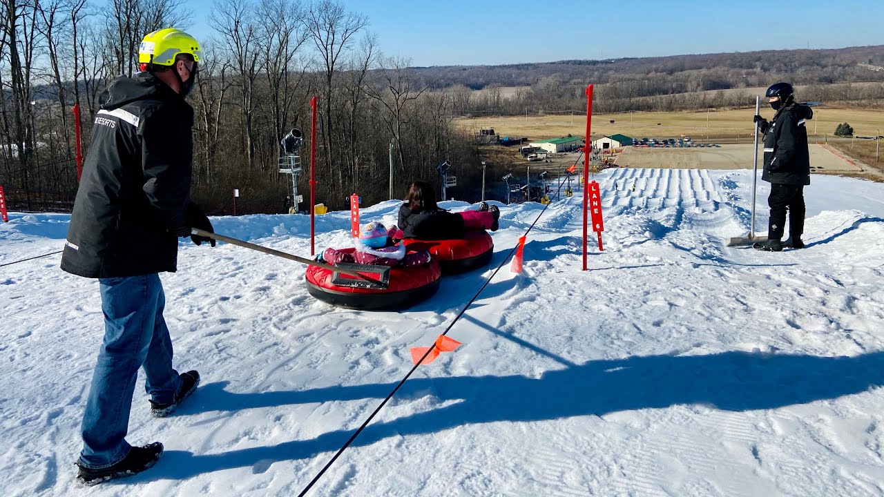 Snow Tubing at Avalanche Tubing Park 2021 | Mad River Mountain - YouTube