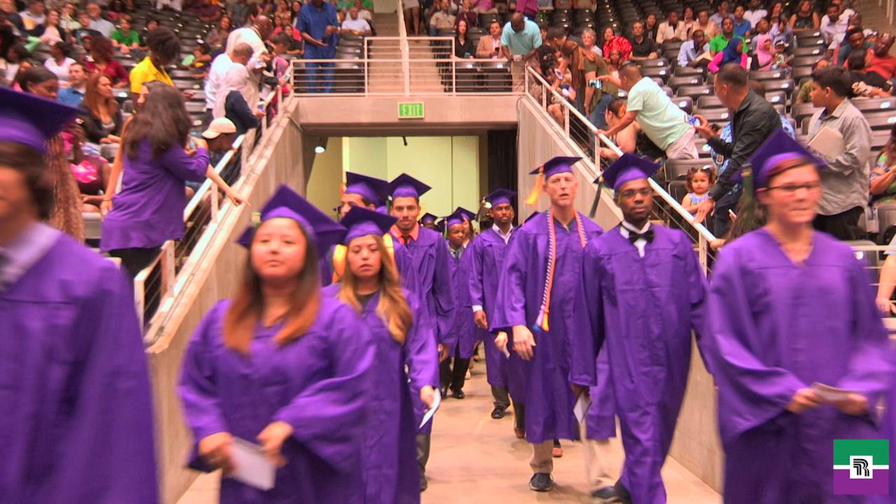 Richland College Graduation Highlights 2016 - YouTube