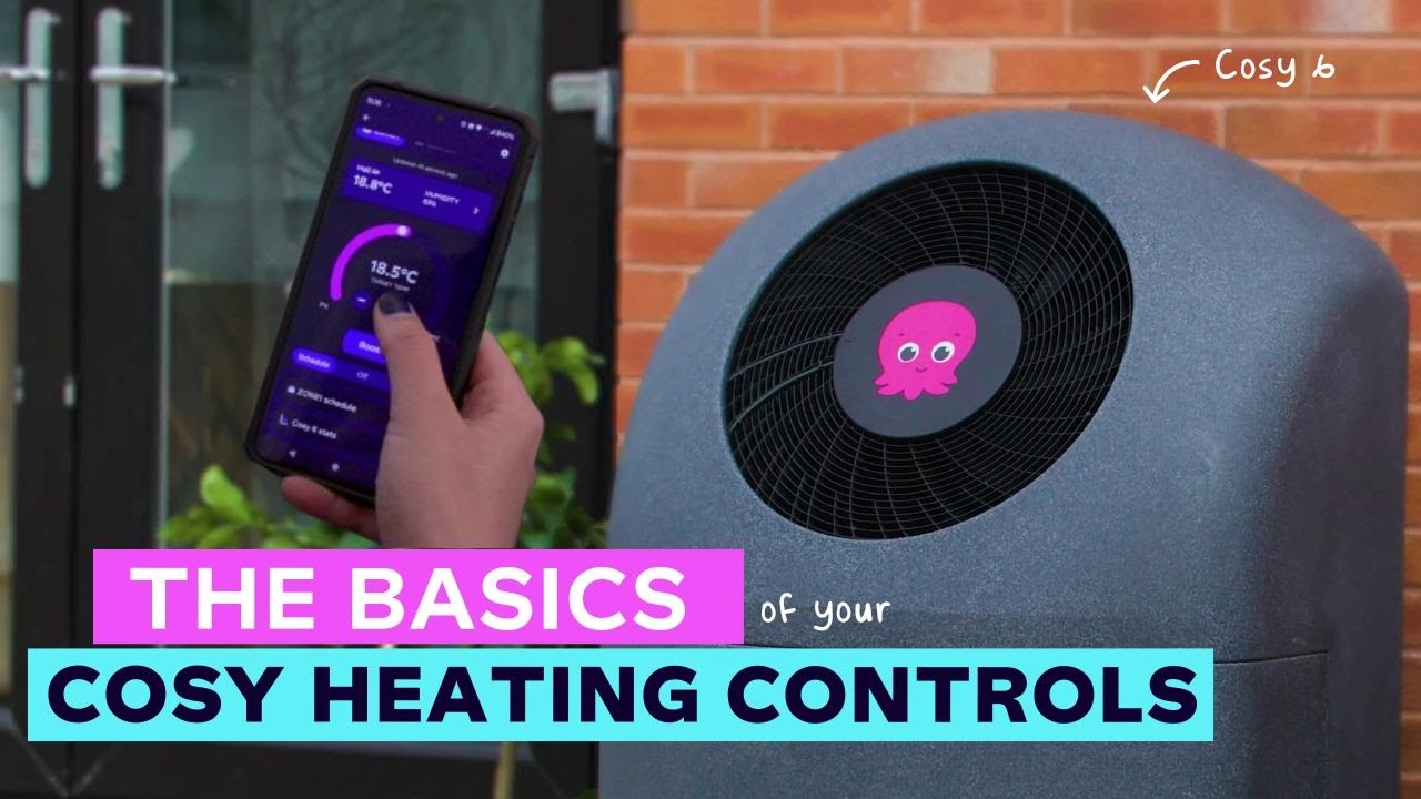 Cosy heat pump controls | The basics - YouTube