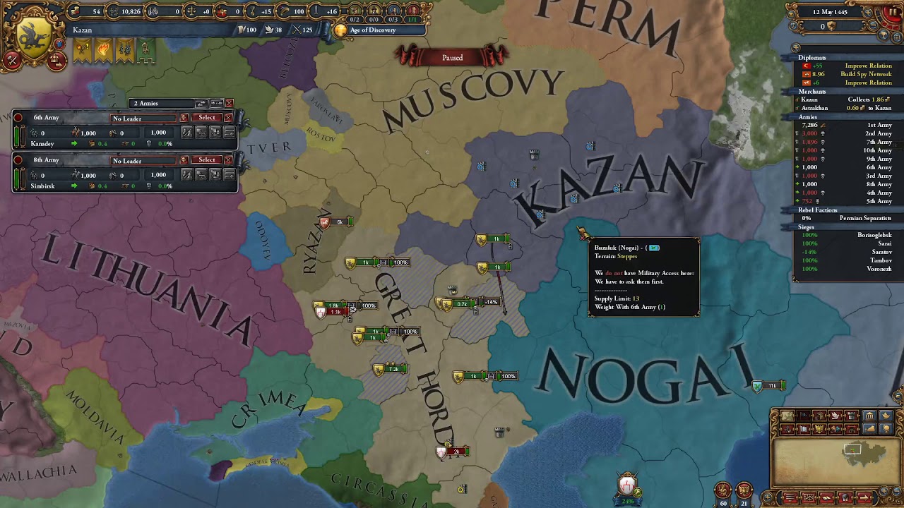 EU4 1.29.6 Form Italy speedrun part 1 - YouTube