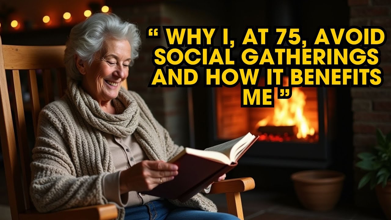 Why I, at 75, Avoid Social Gatherings and How It Benefits Me - YouTube