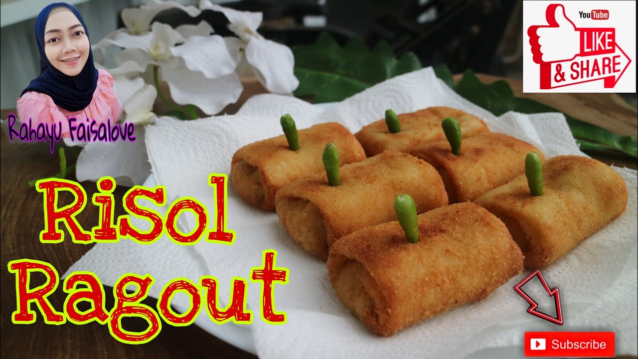 RESEP RISOL RAGOUT ISTIMEWA - YouTube