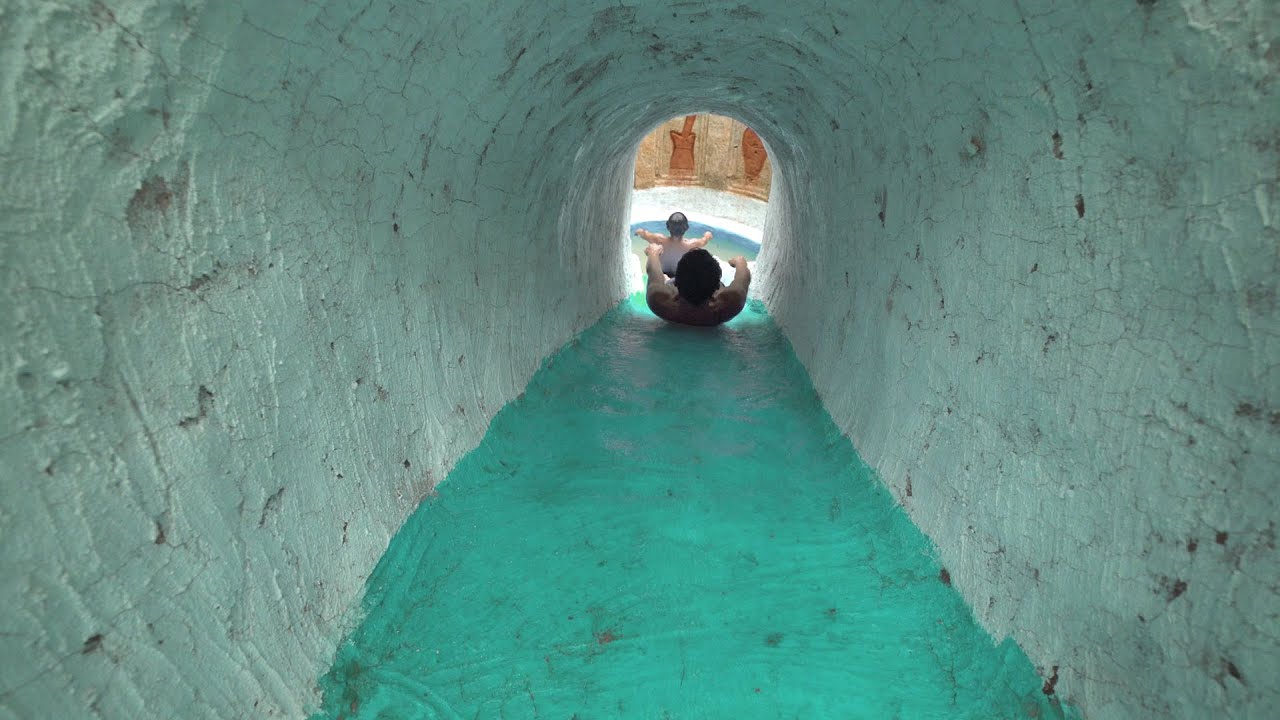Build The Most Tunnel Underground House And Swimming Pool With Ancient ...