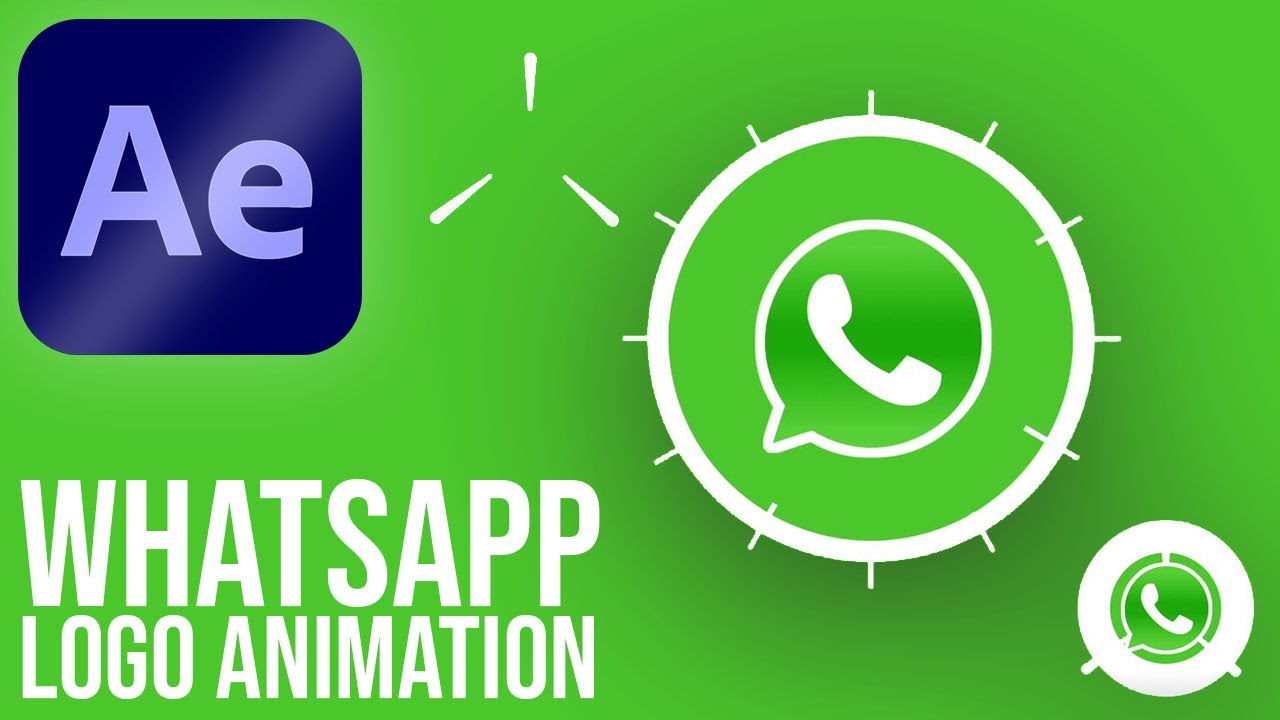 What's app Logo Animation In Adobe After Effects - After Effects ...