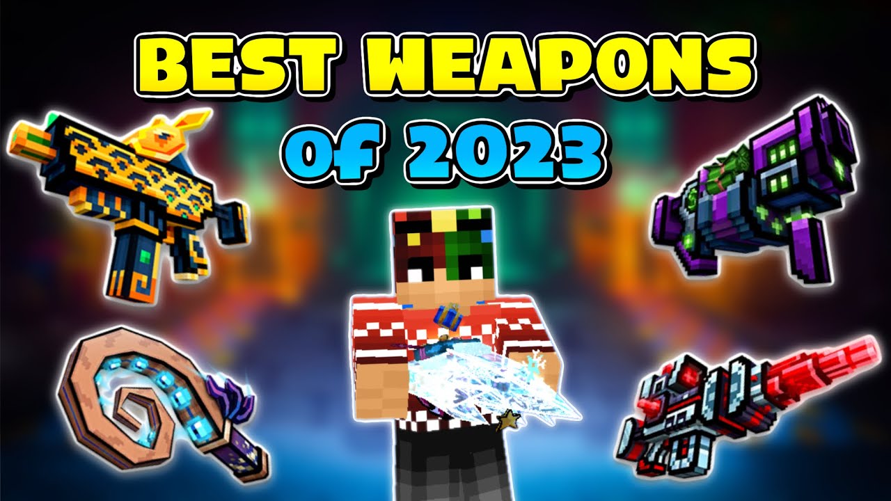 TOP 20 BEST Weapons Of 2023! Pixel Gun 3D - YouTube