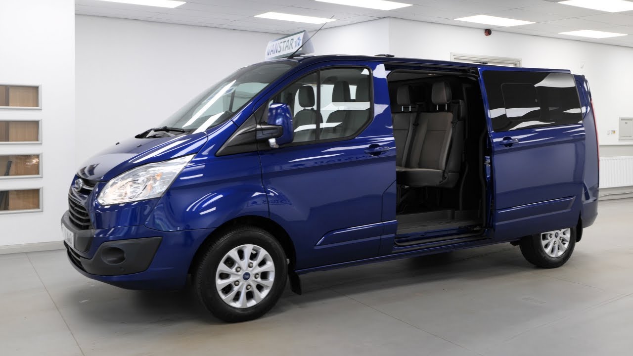 Ford Transit Custom 310 2.0 Limited Edition Metallic Chrome Blue TDCI ...
