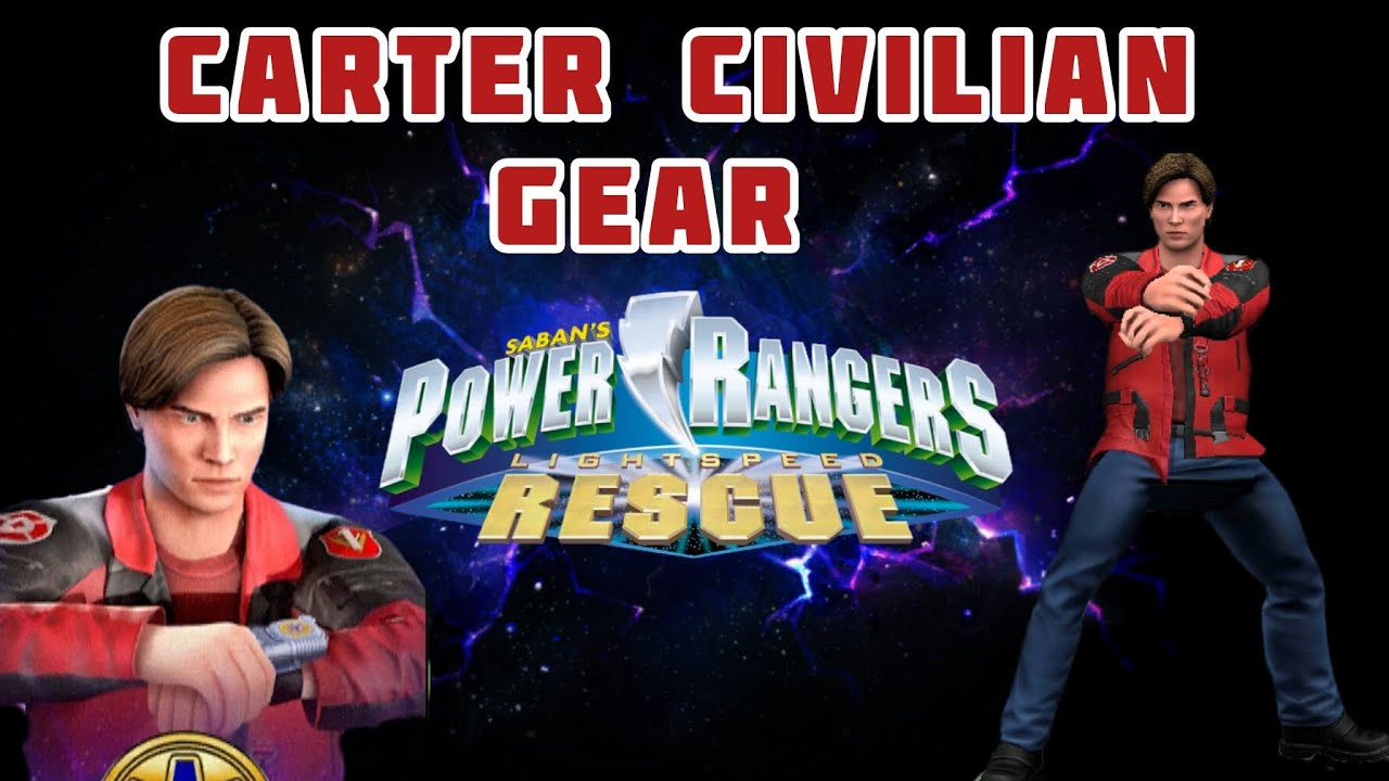 Power Rangers Legacy Wars Carter Civilian Gear gameplay - YouTube