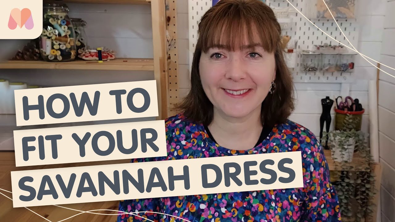 How to achieve a great fit on the Minerva Exclusive Savannah Dress ...