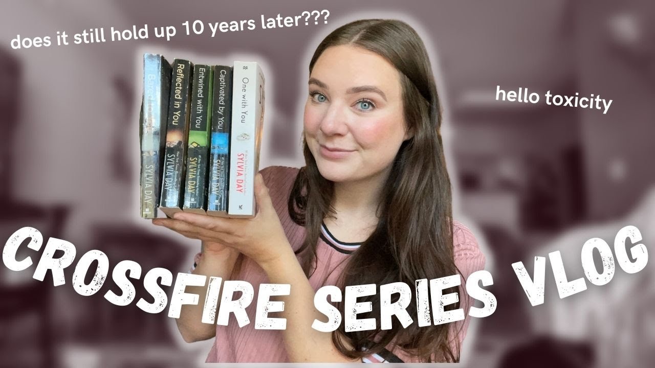 Crossfire Series Reading Vlog🖤 // rereading a classic romance series to ...