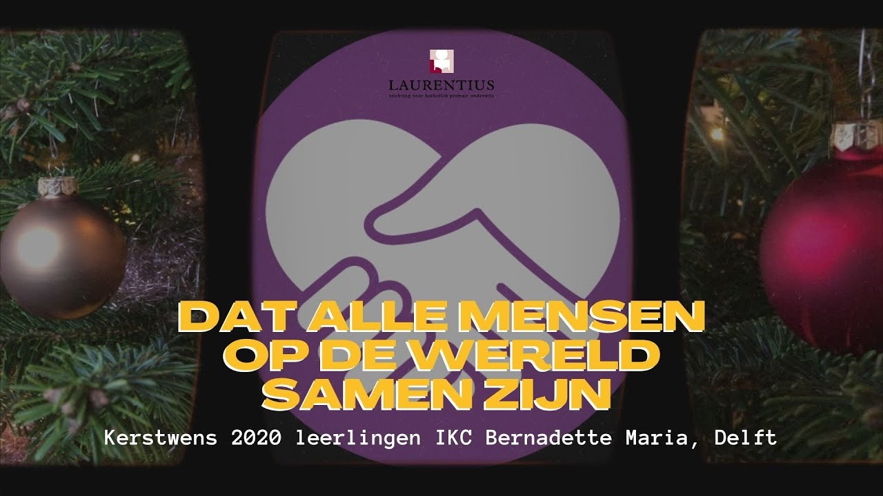 Leerlingen IKC Bernadette Maria Delft vertellen over hun kerstwensen I ...