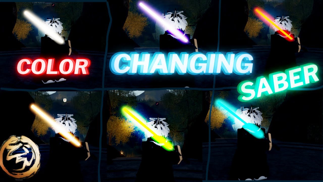 How To Change Your Light Saber color I Roblox Zen - YouTube