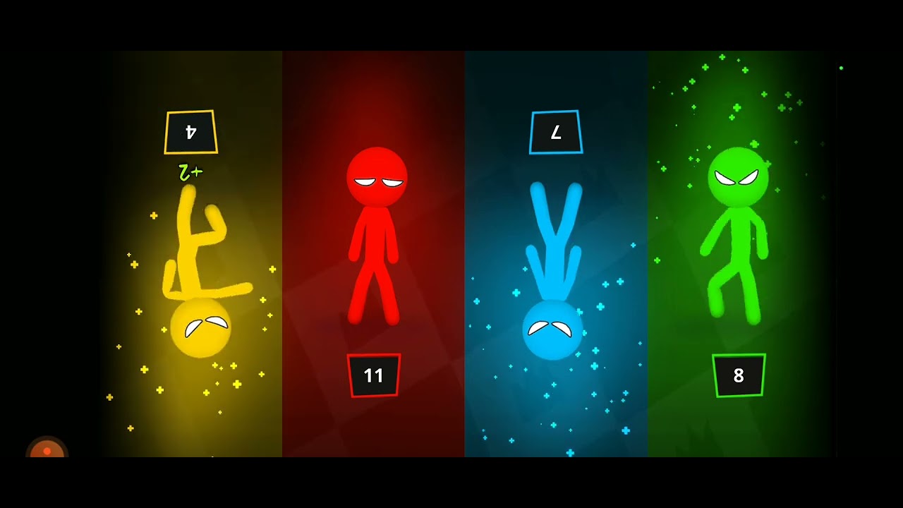stickman party match between me and my Sister - YouTube