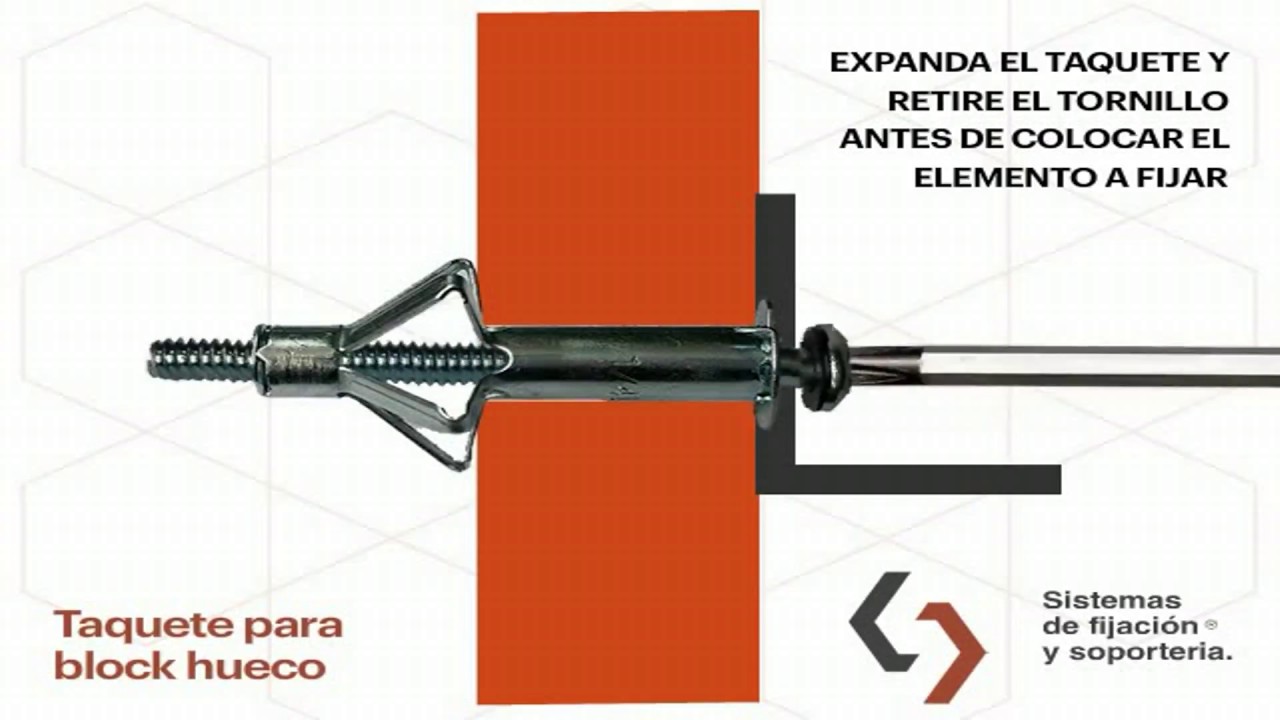 Taquetes Para Ladrillo Hueco Tecnofijaciones Fijaciones Y 44 Off
