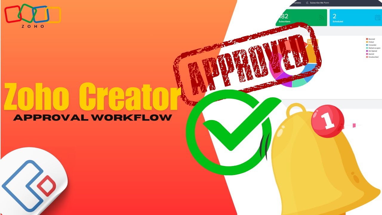 How to use approval workflow in Zoho Creator APP - YouTube