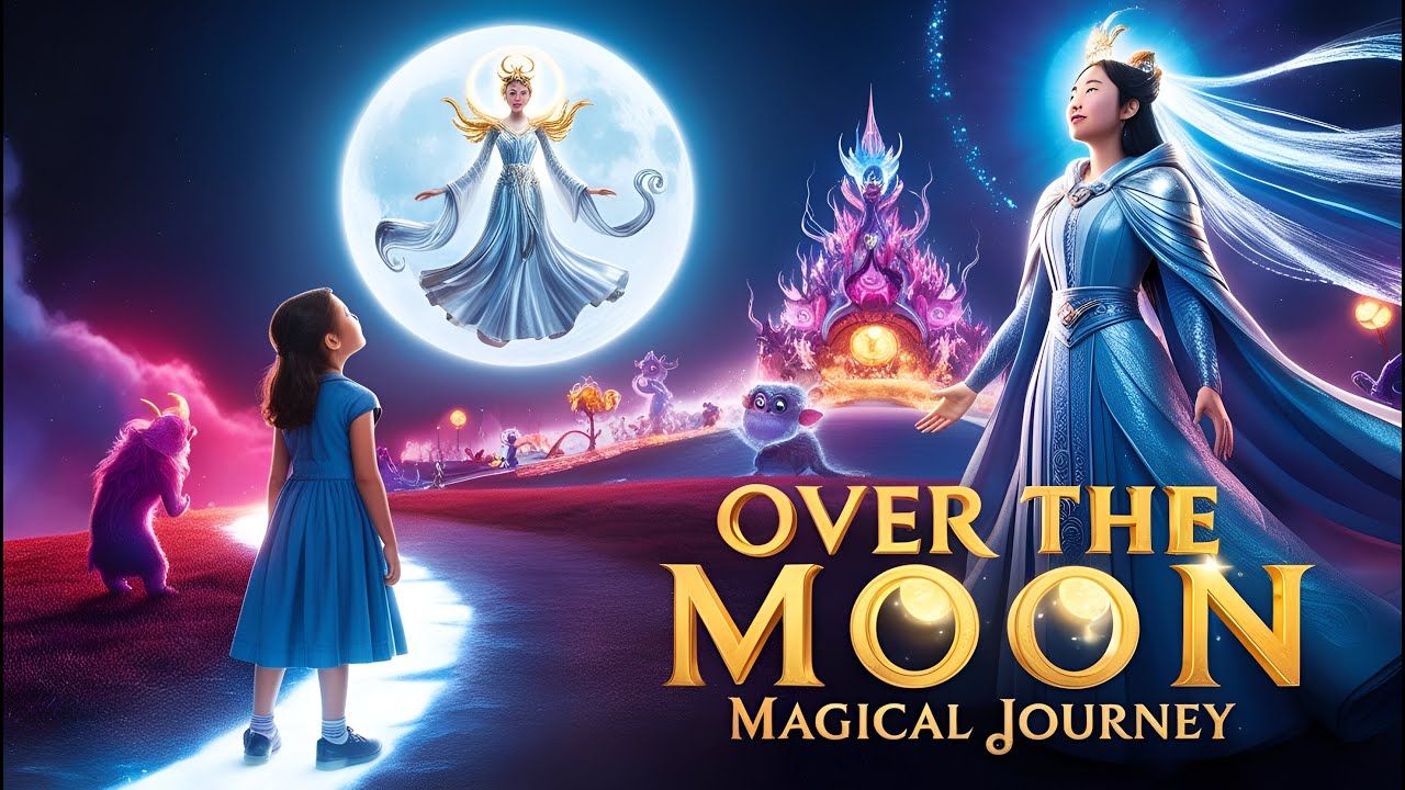Over the Moon: A Magical Journey | Animated Story Summary| | Fairy tale ...