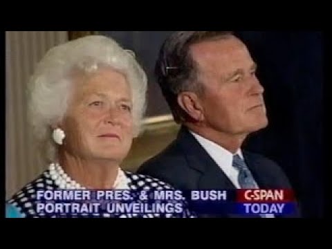 Frm Pres George HW Bush WH Portrait ( 1995) - YouTube