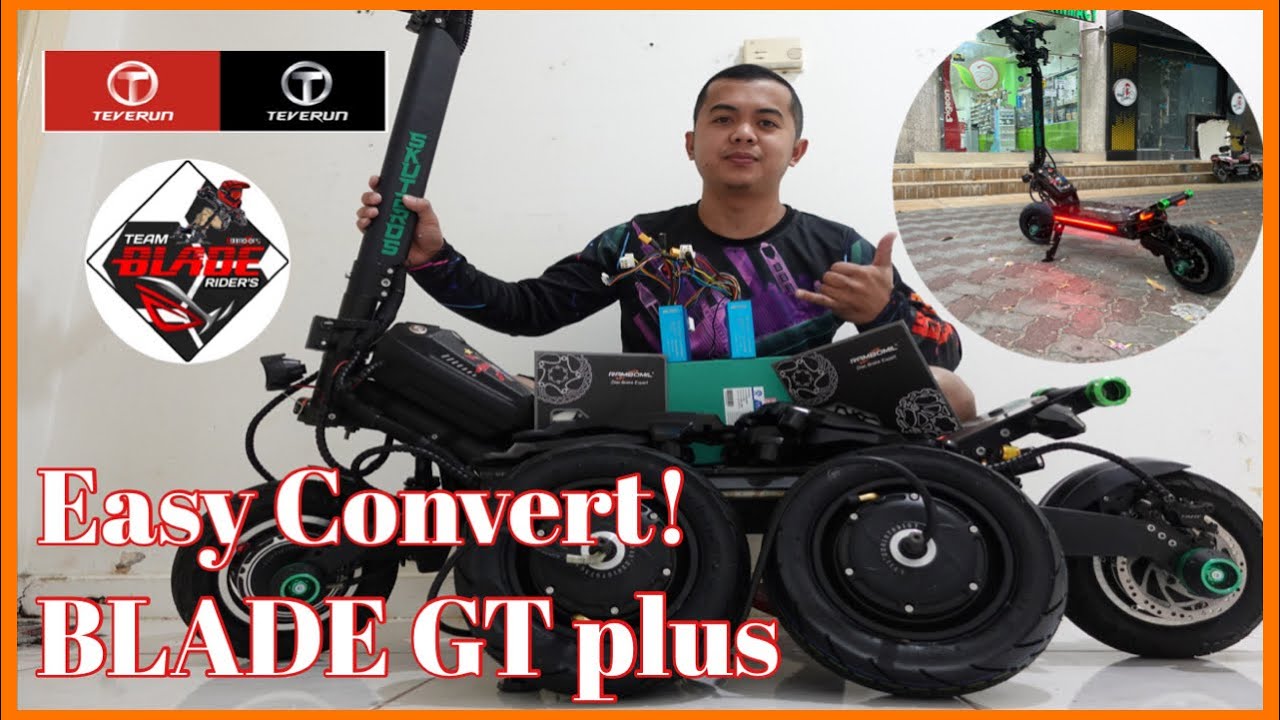Easy Convert from Blade 10 to Blade GT plus | Step By Step | James ...