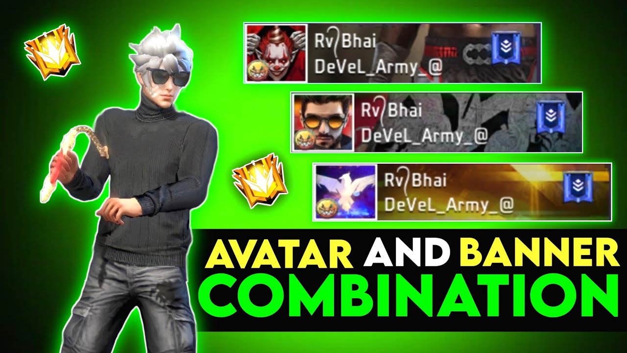 Avatar And Banner Combination | Best Avatar And Banner Combination ...