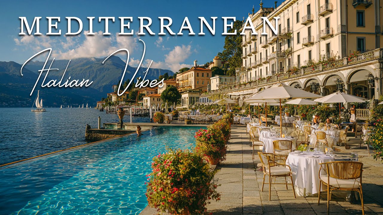 🎵 Mediterranean Chill Music | Italian Vibes with Beautiful Coastal ...