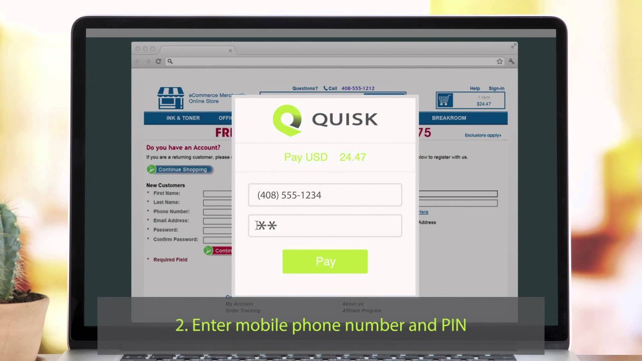 Quisk Online Purchase - YouTube