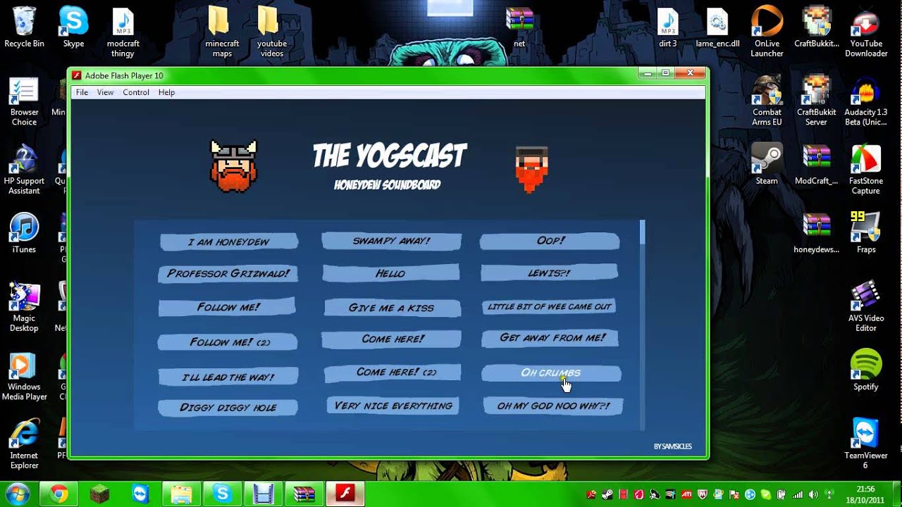 Honeydew Soundboard (The Yogscast) - YouTube
