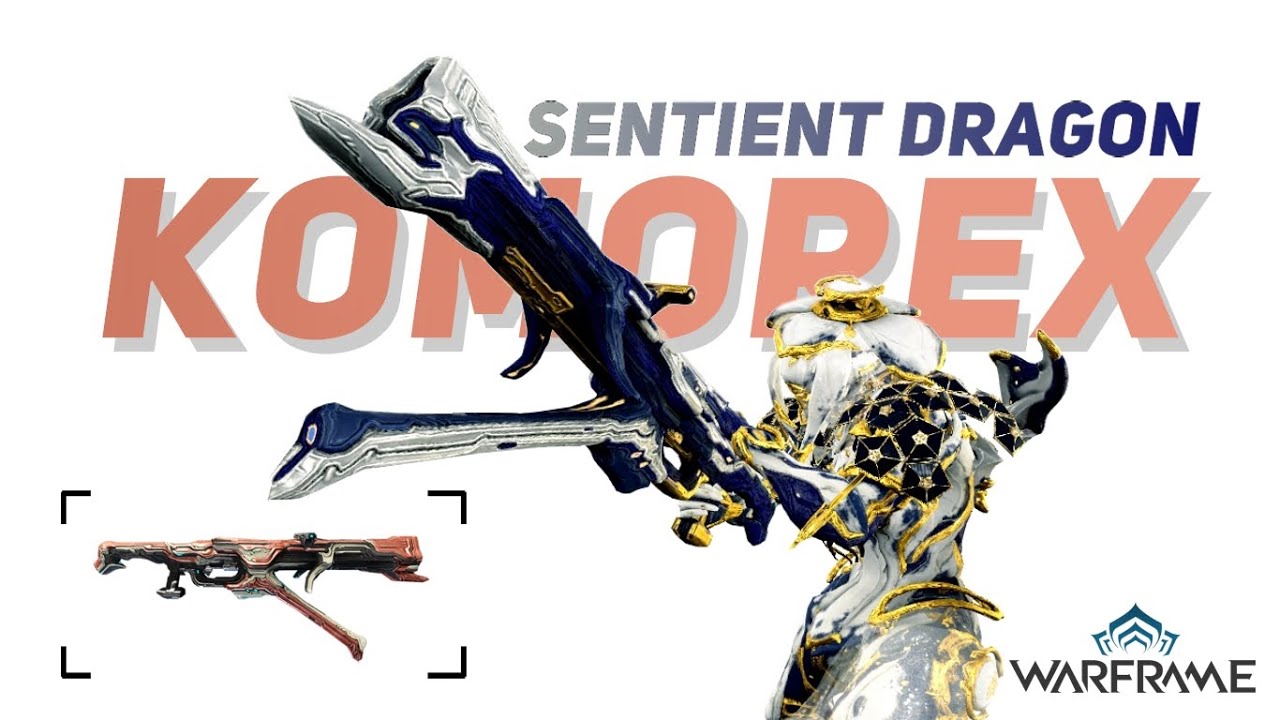 Warframe - Komorex | Sentient Dragon - YouTube