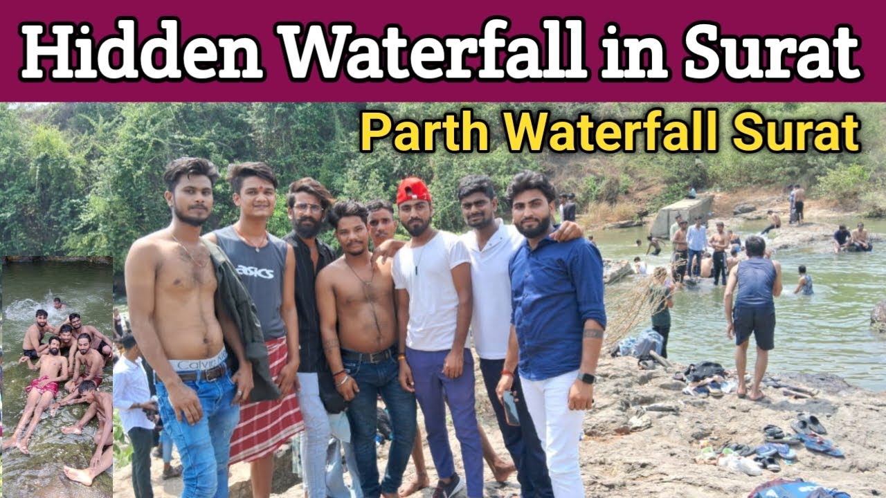 Hidden Waterfall in surat|| Parth waterfall surat|| Rajesh Rock vlogs ...