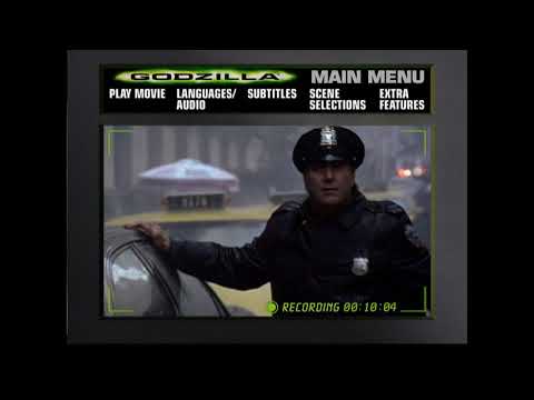 Godzilla - DVD Menu (Upscaled HD) (1998)