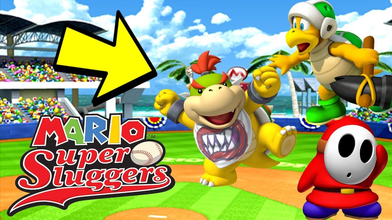 NINTENDO SCHOOL BASEBALL TEAM! [FUN HOUSE!] - Super Mario Sluggers ...