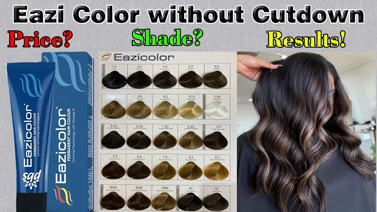 Eazi color review || eazi colour without cut down ||Eazi color Ash ...