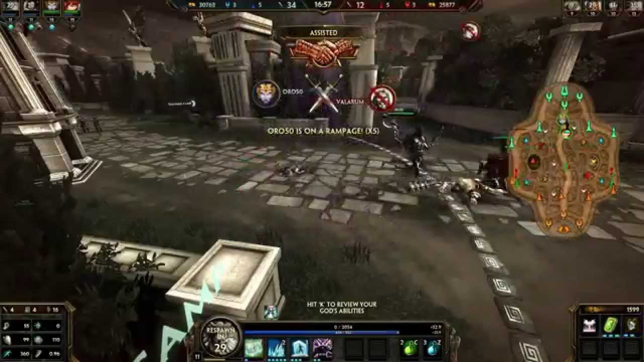 Smite #3 - Custom Conquest(Rematch) - YouTube