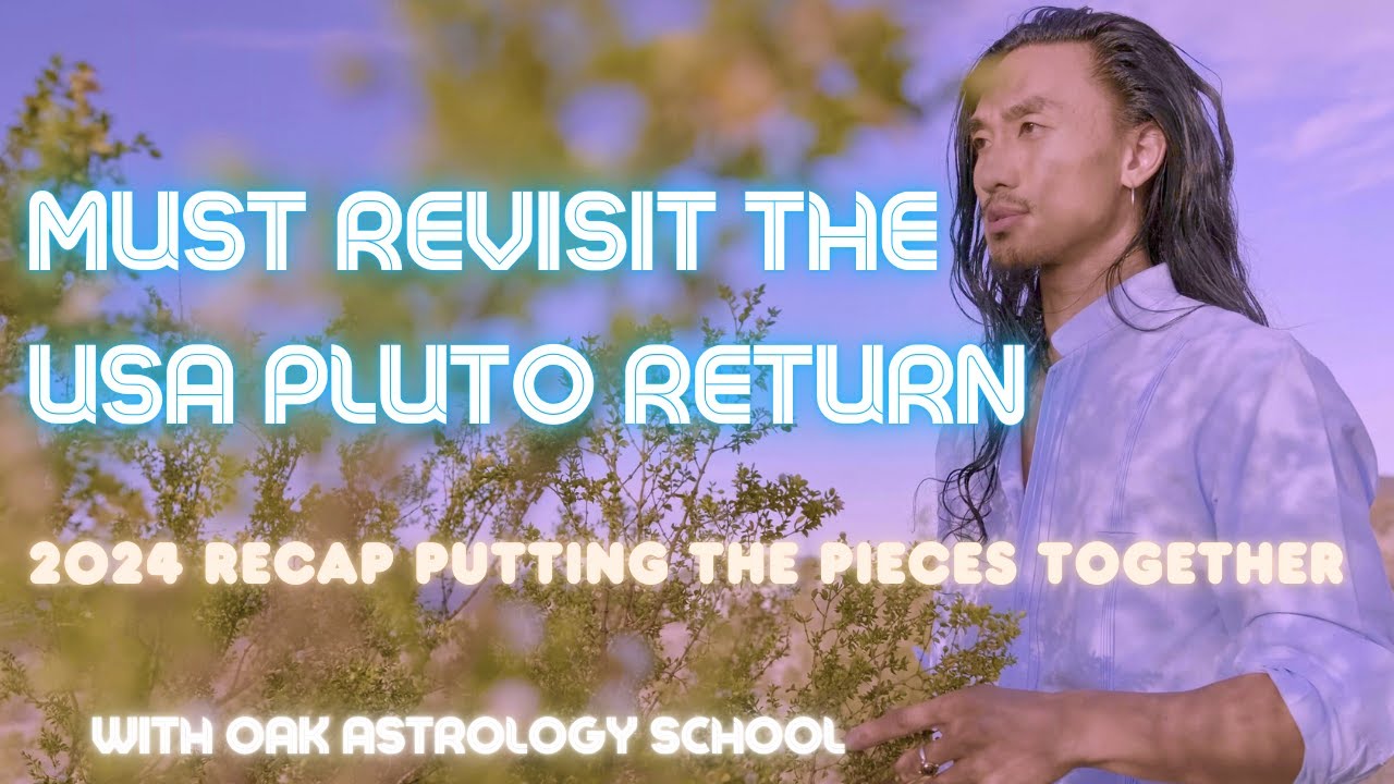MUST REVISIT THE PLUTO RETURN OF THE USA - 2024 VERSION - YouTube