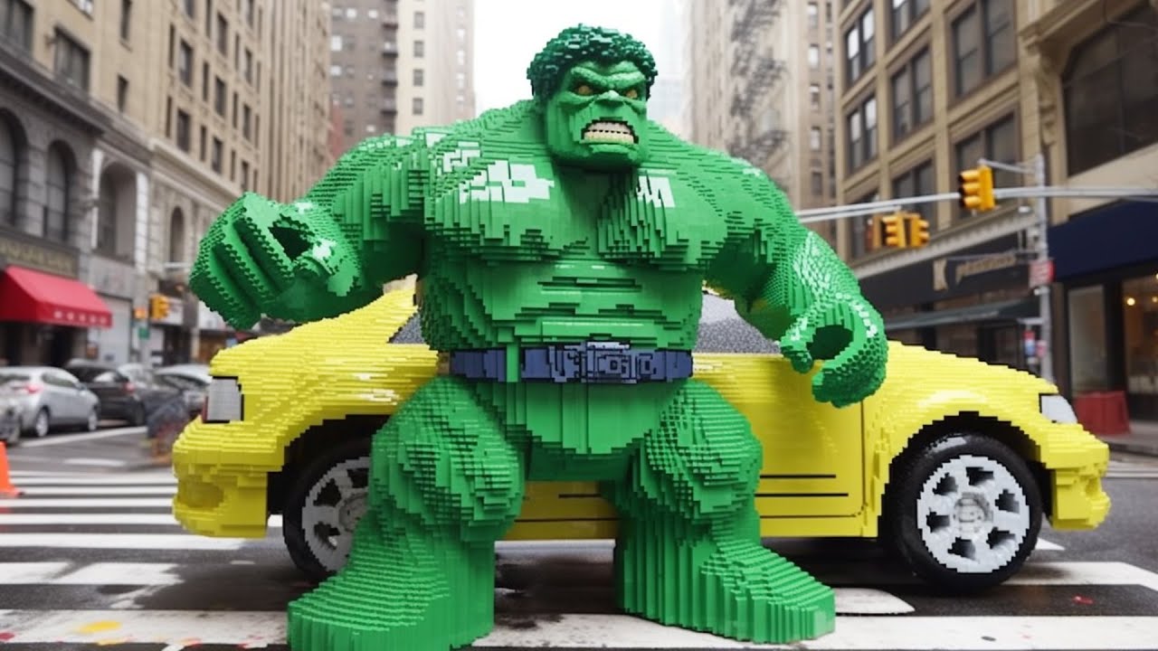 Epic Hulk Transformation & Legendary Battle in LEGO Marvel Superheroes ...