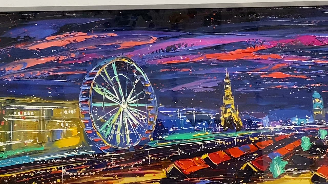 Lynn Rodgie - Edinburgh’s Razzle Dazzle - Original Artwork - YouTube