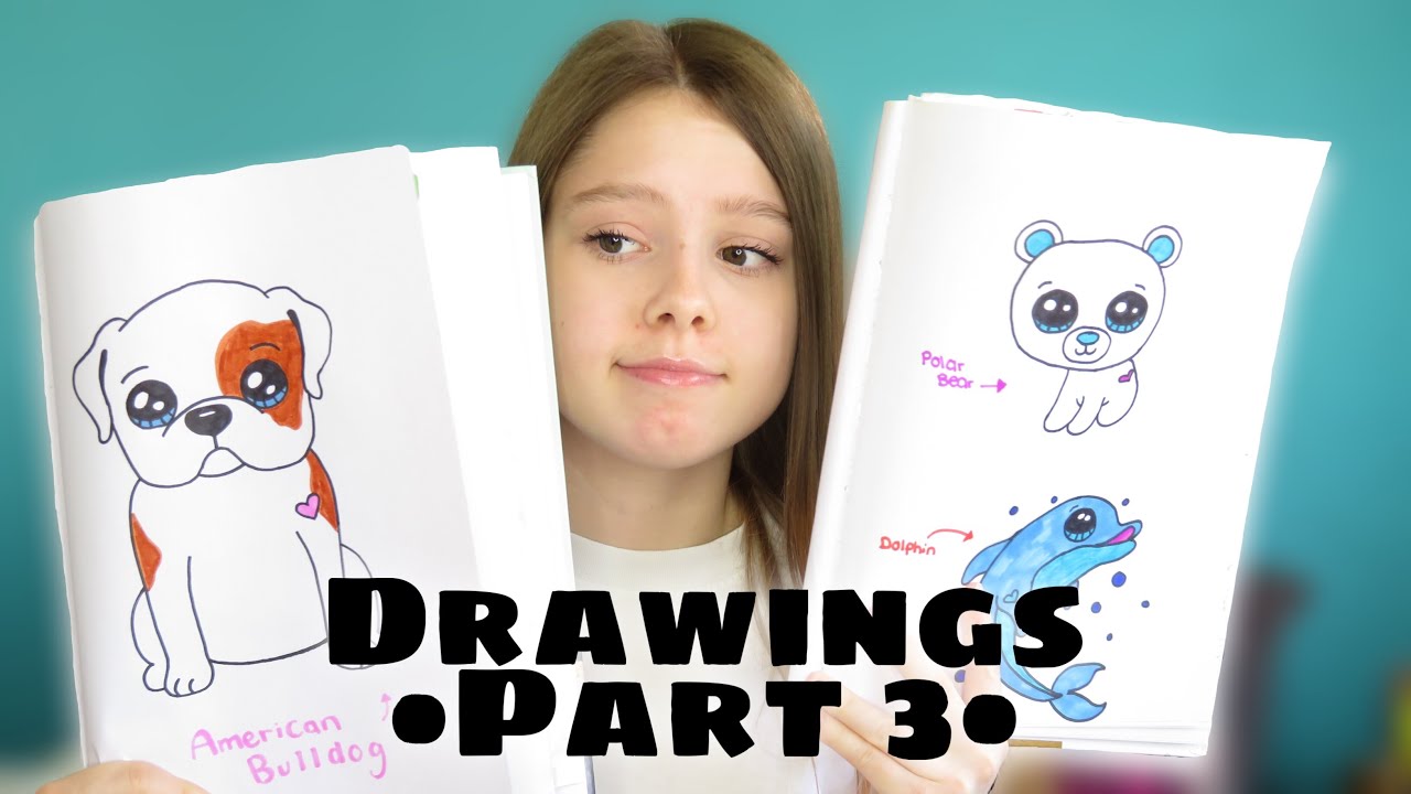 My 'draw so cute' drawings *Part 3* - YouTube