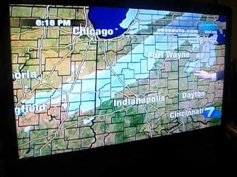 Whio Tv Weather Update January 30,2014 - YouTube